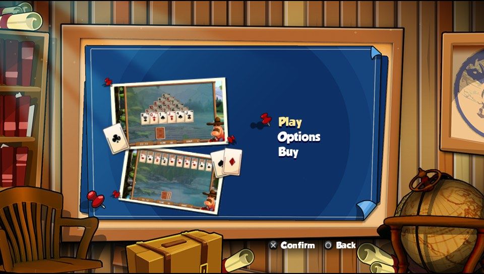 Screenshot of Best of Board Games: Solitaire (PS Vita, 2014) - MobyGames
