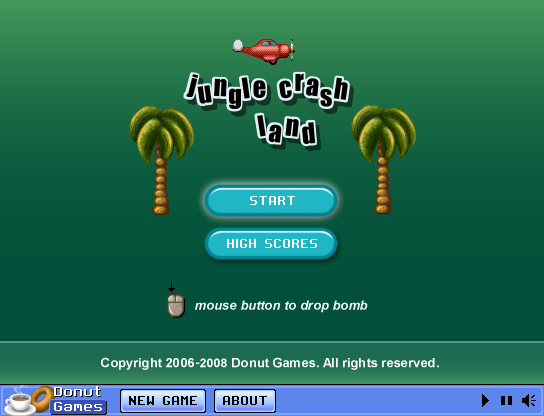 Screenshot Of Jungle Crash Land Browser 2006 Mobygames