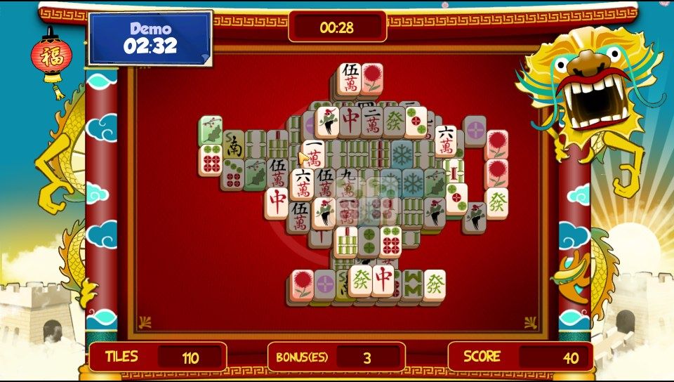 Screenshot of Best of Board Games: Mah-jong (PS Vita, 2014) - MobyGames