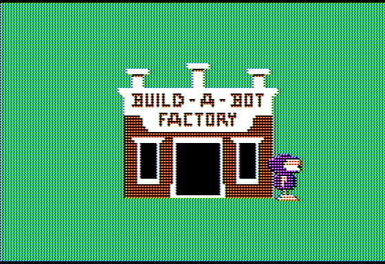 Screenshot of Tink!Tonk! Tonk in the Land of Buddy-Bots (Apple II, 1983 ...
