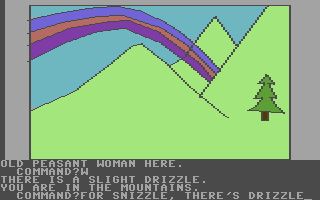 Screenshot of Hi-Res Adventure #2: The Wizard and the Princess ...