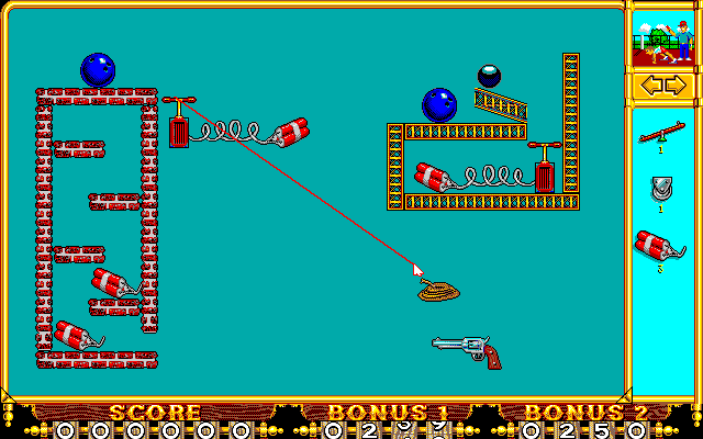Screenshot of The Incredible Machine (PC-98, 1993) - MobyGames