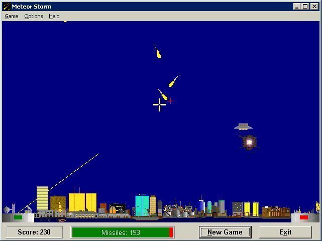 Meteor Storm (1995) - MobyGames