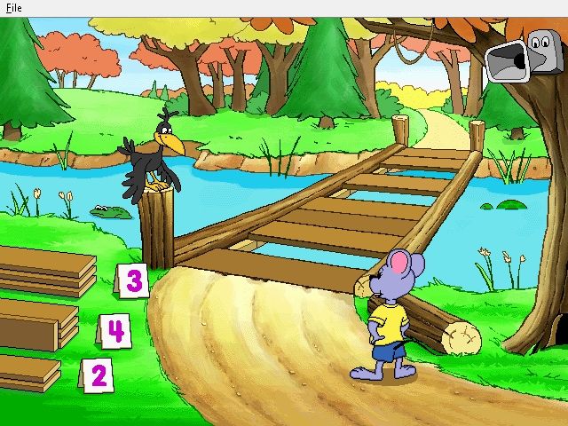 Screenshot of Reader Rabbit's Kindergarten (Windows, 1997) - MobyGames