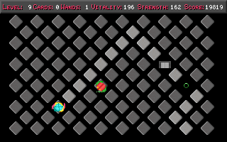 Screenshot of Freakin' Funky Fuzzballs (DOS, 1990) - MobyGames