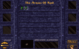 Screenshot of Master of Magic (DOS, 1994) - MobyGames