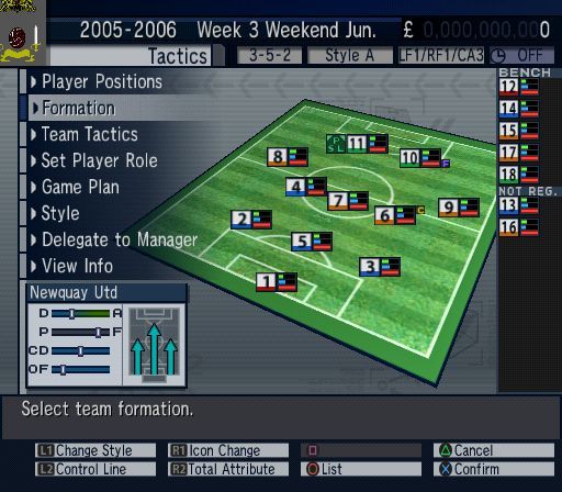 Screenshot of Let's Make a Soccer Team! (PlayStation 2, 2006) - MobyGames