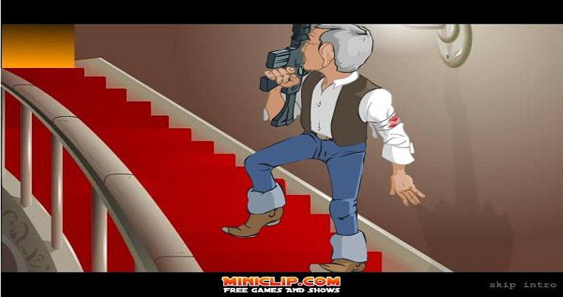 Screenshot of Bush Shoot-Out (Browser, 2004) - MobyGames