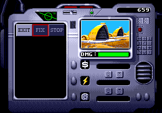 Screenshot of Dune: The Battle for Arrakis (Genesis, 1994) - MobyGames