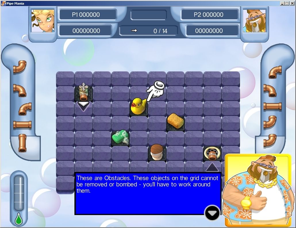 Screenshot of Pipe Mania (Windows, 2008) - MobyGames