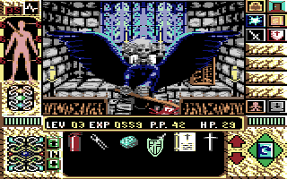 Screenshot of Elvira II: The Jaws of Cerberus (Commodore 64, 1991 ...