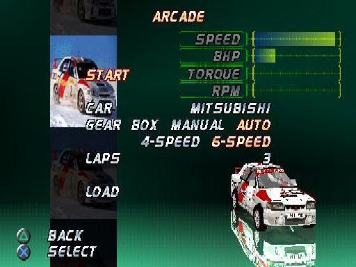 Screenshot of International Rally Championship (PlayStation, 1997 ...