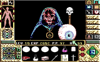 Screenshot of Elvira II: The Jaws of Cerberus (Commodore 64, 1991 ...