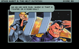 Screenshot of Space Quest V: The Next Mutation (DOS, 1993) - MobyGames
