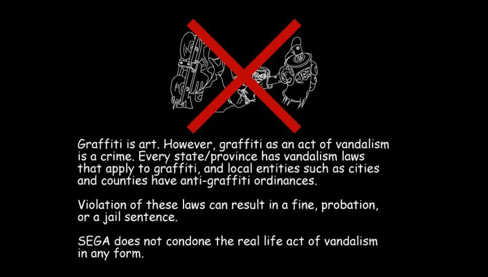 Screenshot of Jet Grind Radio (PS Vita, 2000) - MobyGames