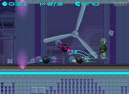 Screenshot of Flipside (Browser, 2008) - MobyGames