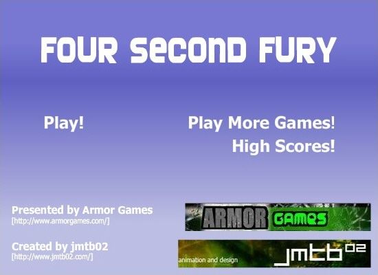 Screenshot of Four Second Fury (Browser, 2006) - MobyGames