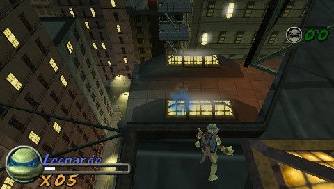 Screenshot of TMNT (PSP, 2007) - MobyGames