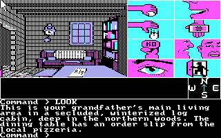 Screenshot of Tass Times in Tonetown (PC Booter, 1986) - MobyGames