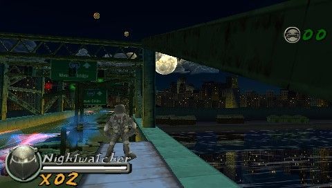 Screenshot of TMNT (PSP, 2007) - MobyGames