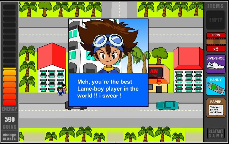 Screenshot of Frank's Adventure (Browser, 2003) - MobyGames