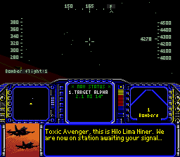 Screenshot of F-117 Night Storm (Genesis, 1993) - MobyGames