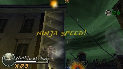 Screenshot of TMNT (PSP, 2007) - MobyGames