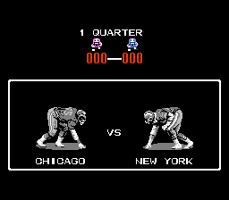 Screenshot of Touchdown Fever (NES, 1987) - MobyGames