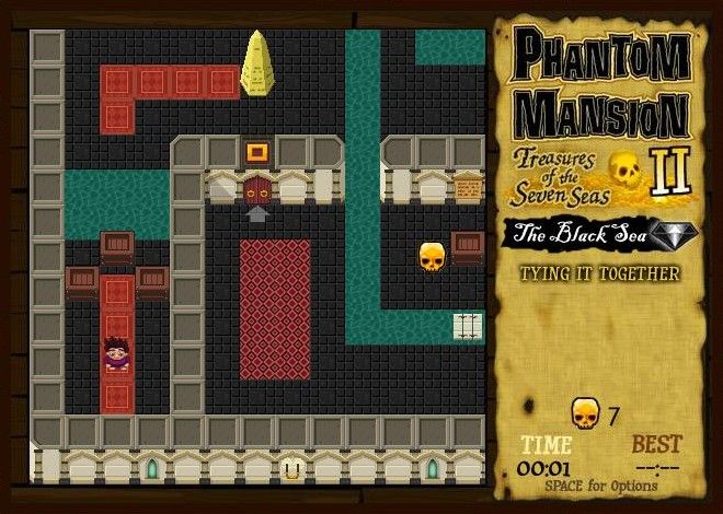 Screenshot of Phantom Mansion II: Treasures of the Seven Seas - The Black Sea (Browser, 2008 ...