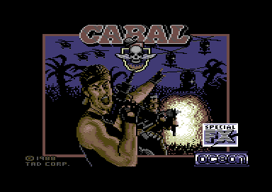 Screenshot of Cabal (Commodore 64, 1988) - MobyGames