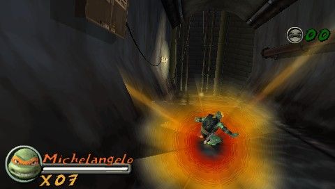Screenshot of TMNT (PSP, 2007) - MobyGames