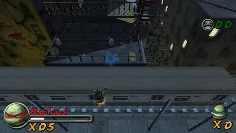 Screenshot of TMNT (PSP, 2007) - MobyGames