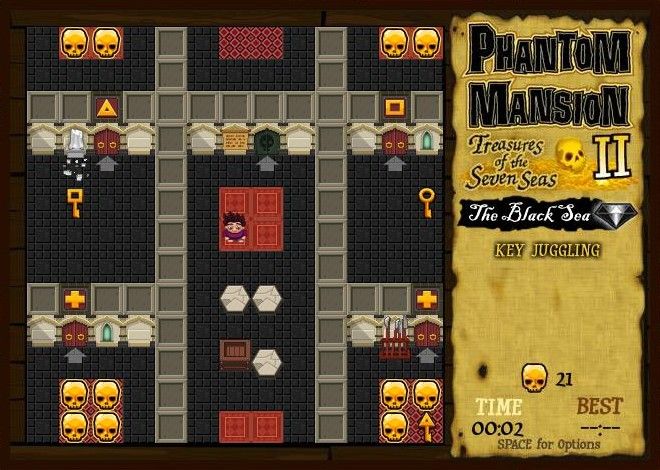 Screenshot of Phantom Mansion II: Treasures of the Seven Seas - The Black Sea (Browser, 2008 ...