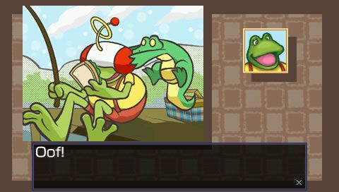 Screenshot of Frogger: Helmet Chaos (PSP, 2005) - MobyGames