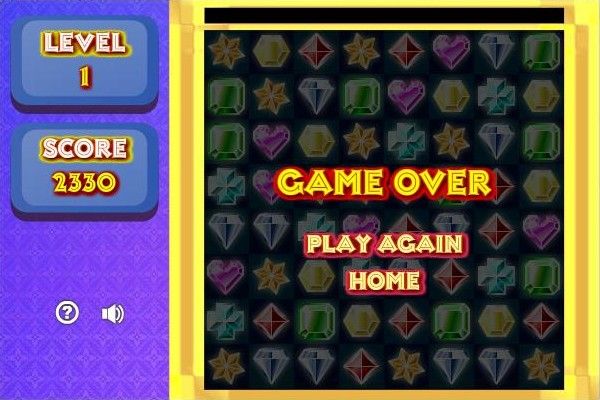 Screenshot of Gems Swap (Windows, 2007) - MobyGames