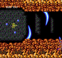 Screenshot of Abadox: The Deadly Inner War (NES, 1989) - MobyGames