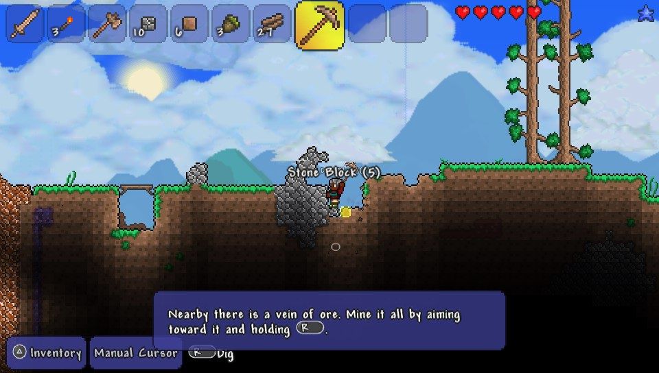 Screenshot of Terraria (PS Vita, 2011) - MobyGames