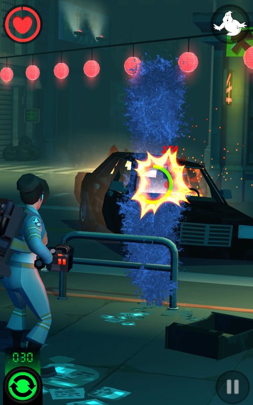 Screenshot of Ghostbusters: Slime City (Android, 2016) - MobyGames