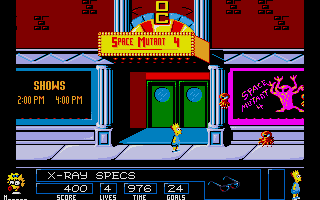 Screenshot of The Simpsons: Bart vs. the Space Mutants (Atari ST, 1991 ...