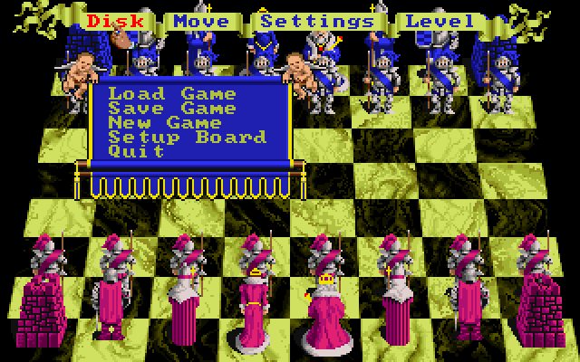 Screenshot of Battle Chess (DOS, 1988) - MobyGames