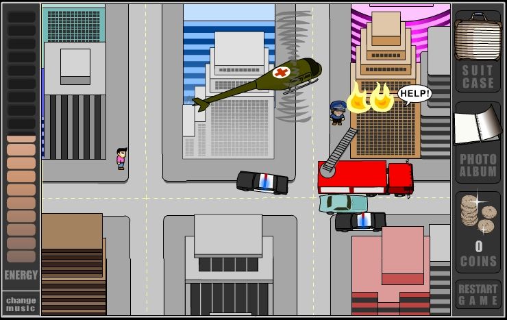 Screenshot of Frank's Adventure 2 (Browser, 2003) - MobyGames