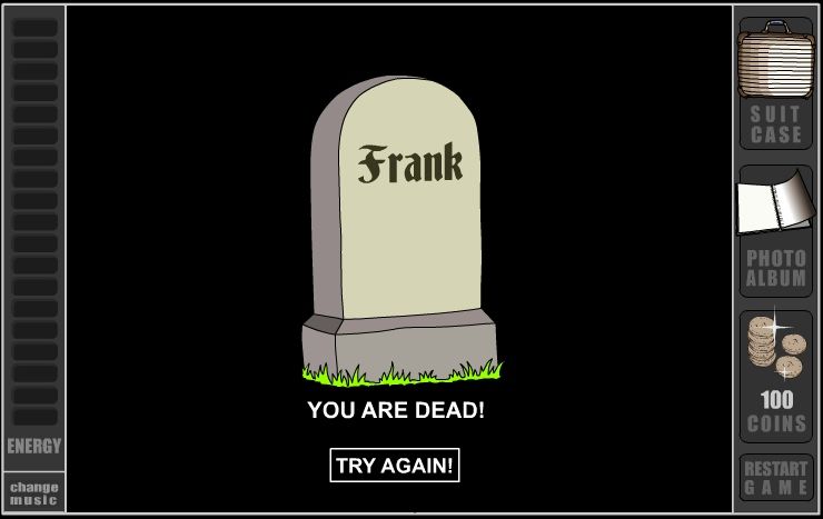 Screenshot of Frank's Adventure 2 (Browser, 2003) - MobyGames