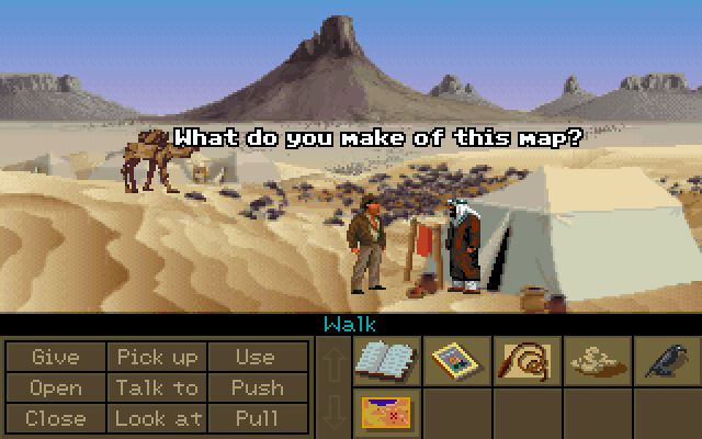 Screenshot of Indiana Jones and the Fate of Atlantis (Macintosh, 1992) - MobyGames