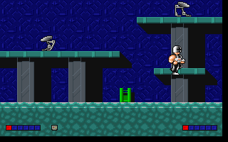 Screenshot of Electroman (DOS, 1992) - MobyGames