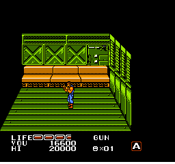 Screenshot of P.O.W.: Prisoners of War (NES, 1988) - MobyGames