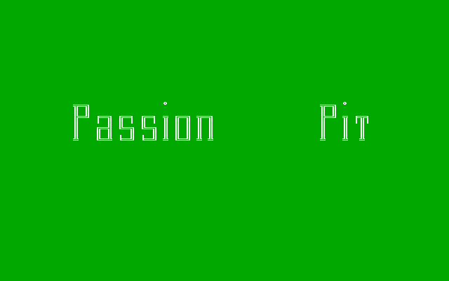Passion Pit (1988) - MobyGames