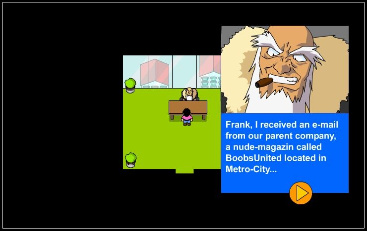 Screenshot of Frank's Adventure 2 (Browser, 2003) - MobyGames