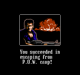 Screenshot of P.O.W.: Prisoners of War (NES, 1988) - MobyGames