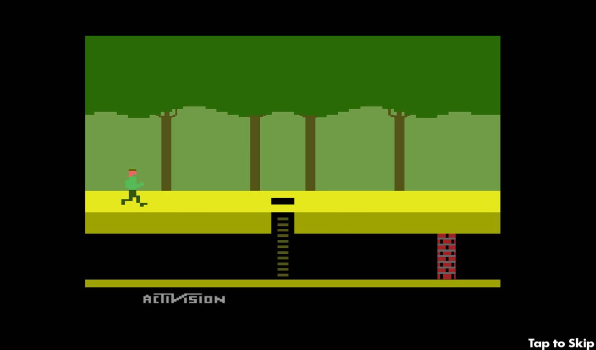 Atari Pit Fall Wallpaper Pitfall II 2 Lost Caverns (Atari 2600)