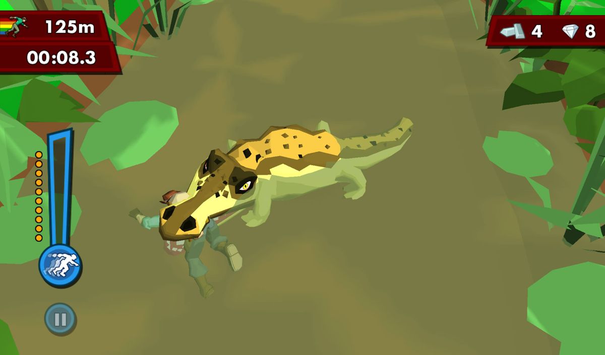 Screenshot of Pitfall! (Android, 2012) - MobyGames